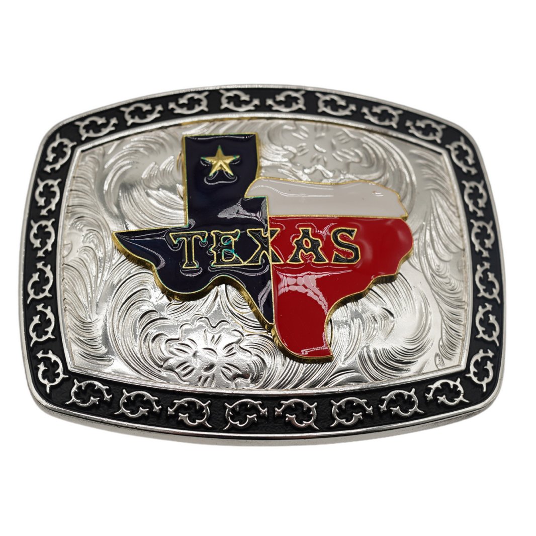 Texas Theme Western Rodeo Belt Buckle – WMG WEAR