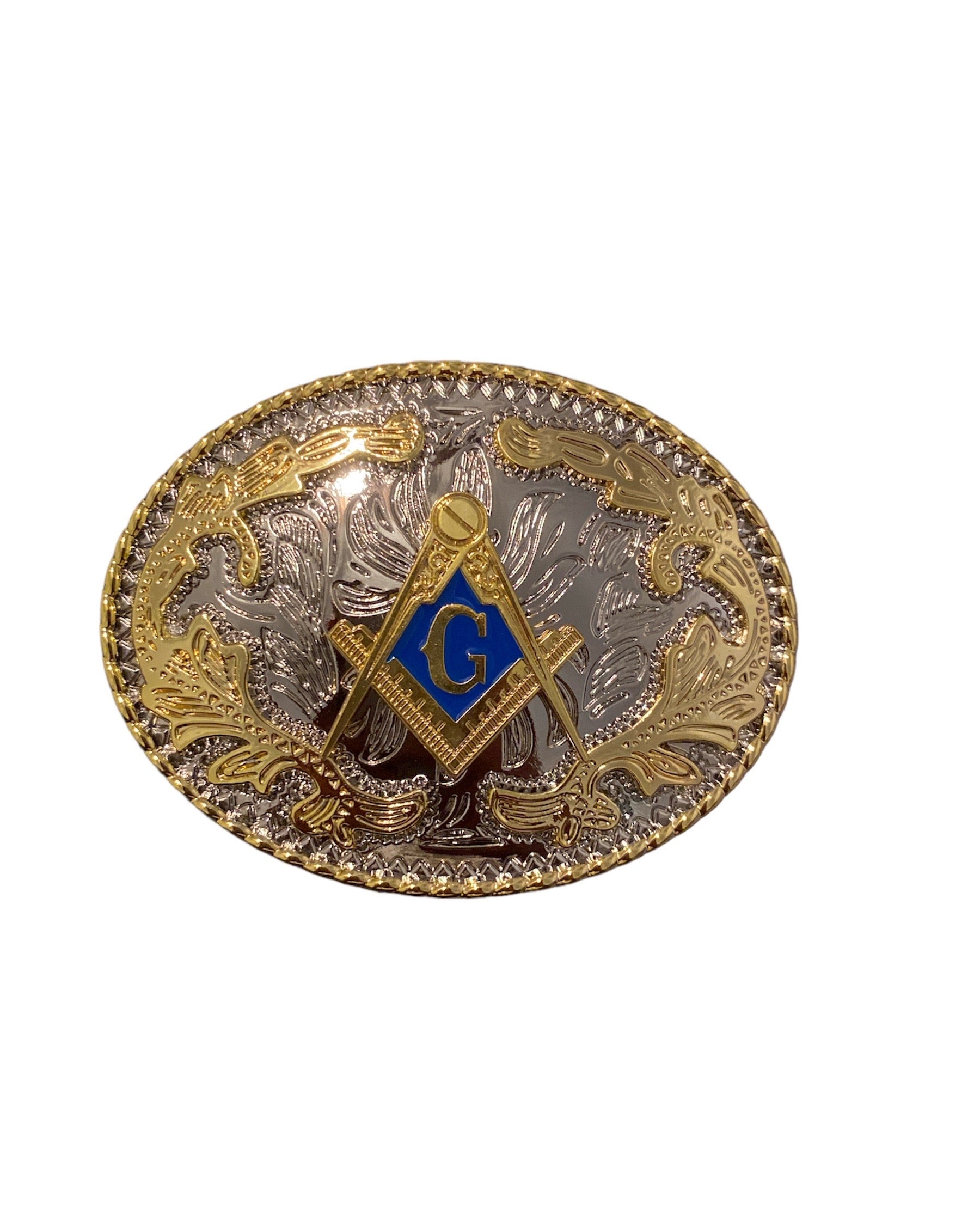 Masonic Belt Buckle with Removable Lighter Combo Western Cowboy Rodeo ...